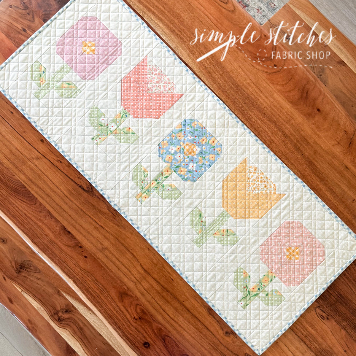 Posy Patrol Table Runner by Branch & Blume – Simple Stitches Fabric Shop, LLC