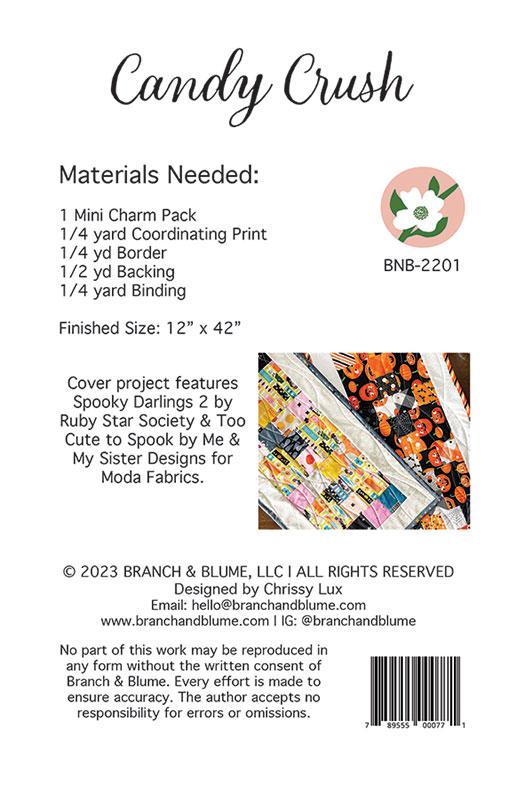 Candy Crush Table Runner Pattern by Branch & Blume – Simple Stitches ...