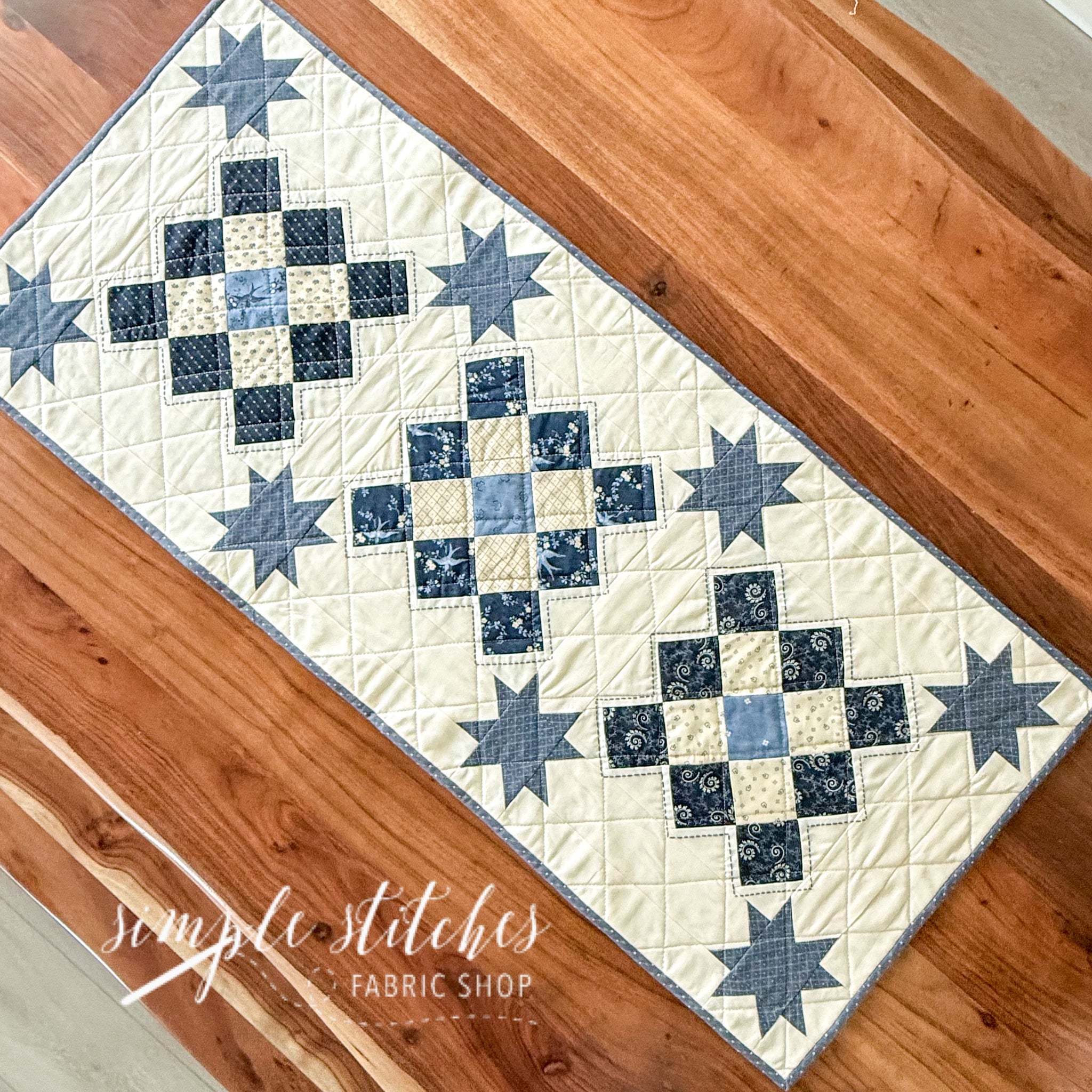 Sweet Granny Runner Paper Pattern – Simple Stitches Fabric Shop, LLC