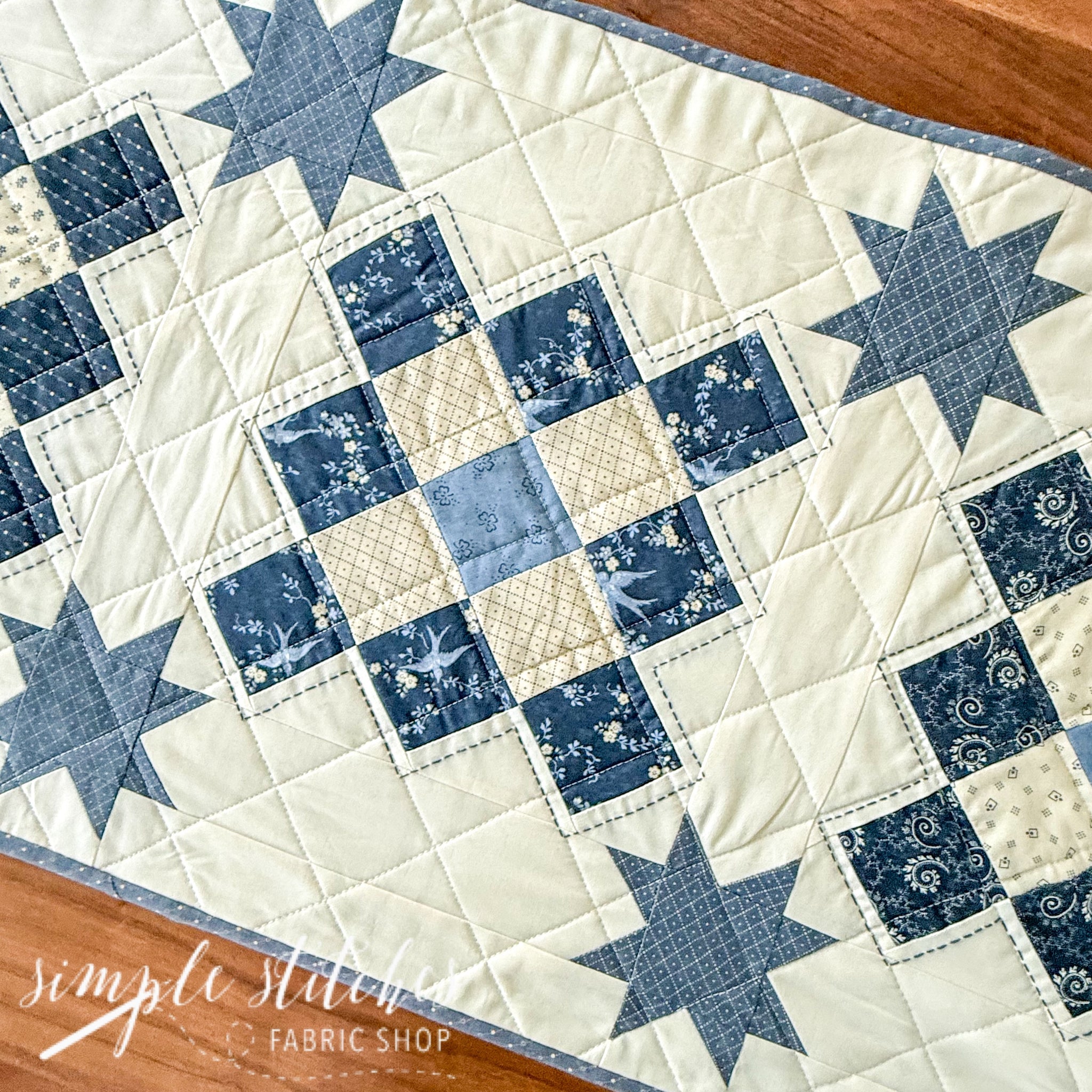 Sweet Granny Runner Paper Pattern – Simple Stitches Fabric Shop, LLC