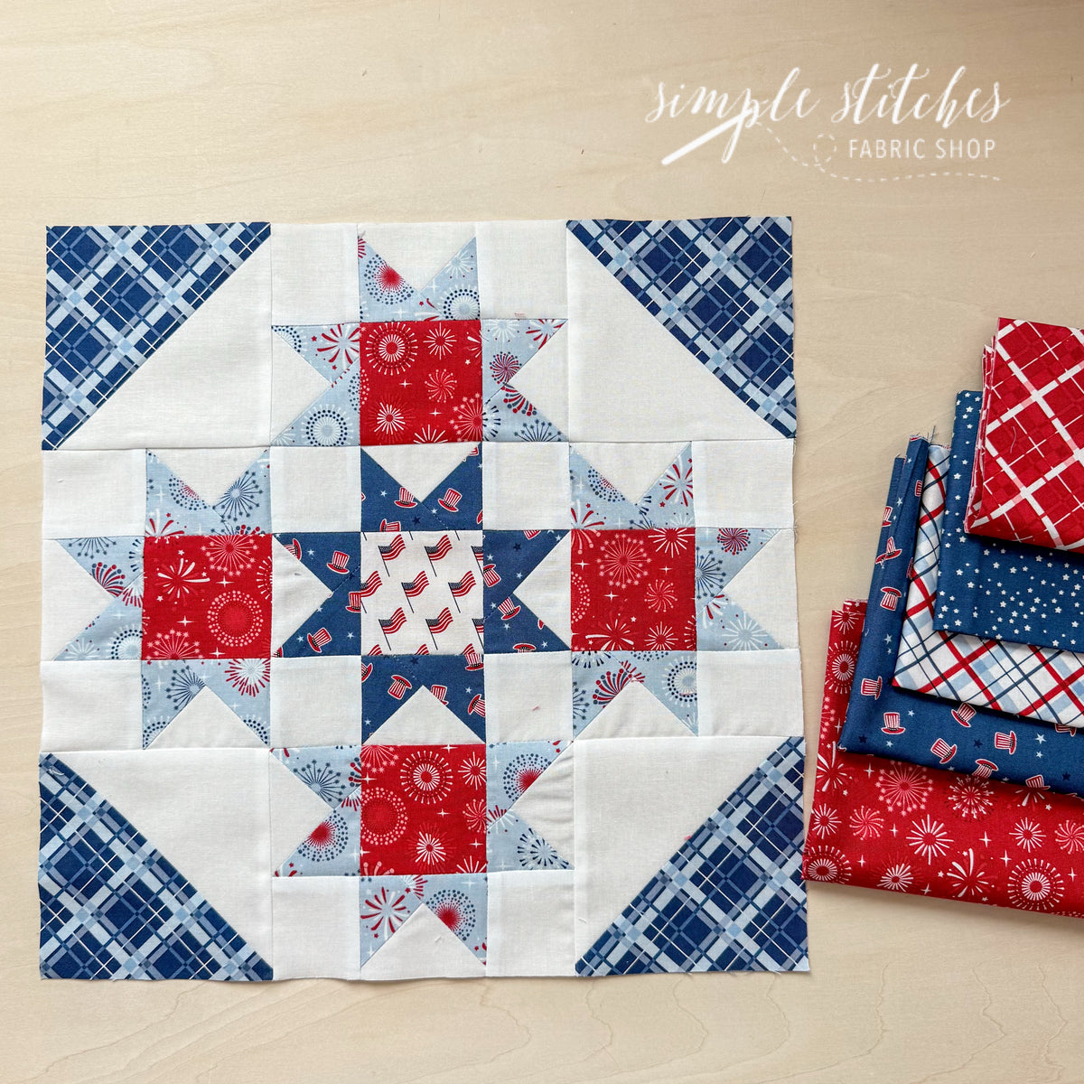 July Sky Prairie Grass Quilt Kit – Simple Stitches Fabric Shop, LLC
