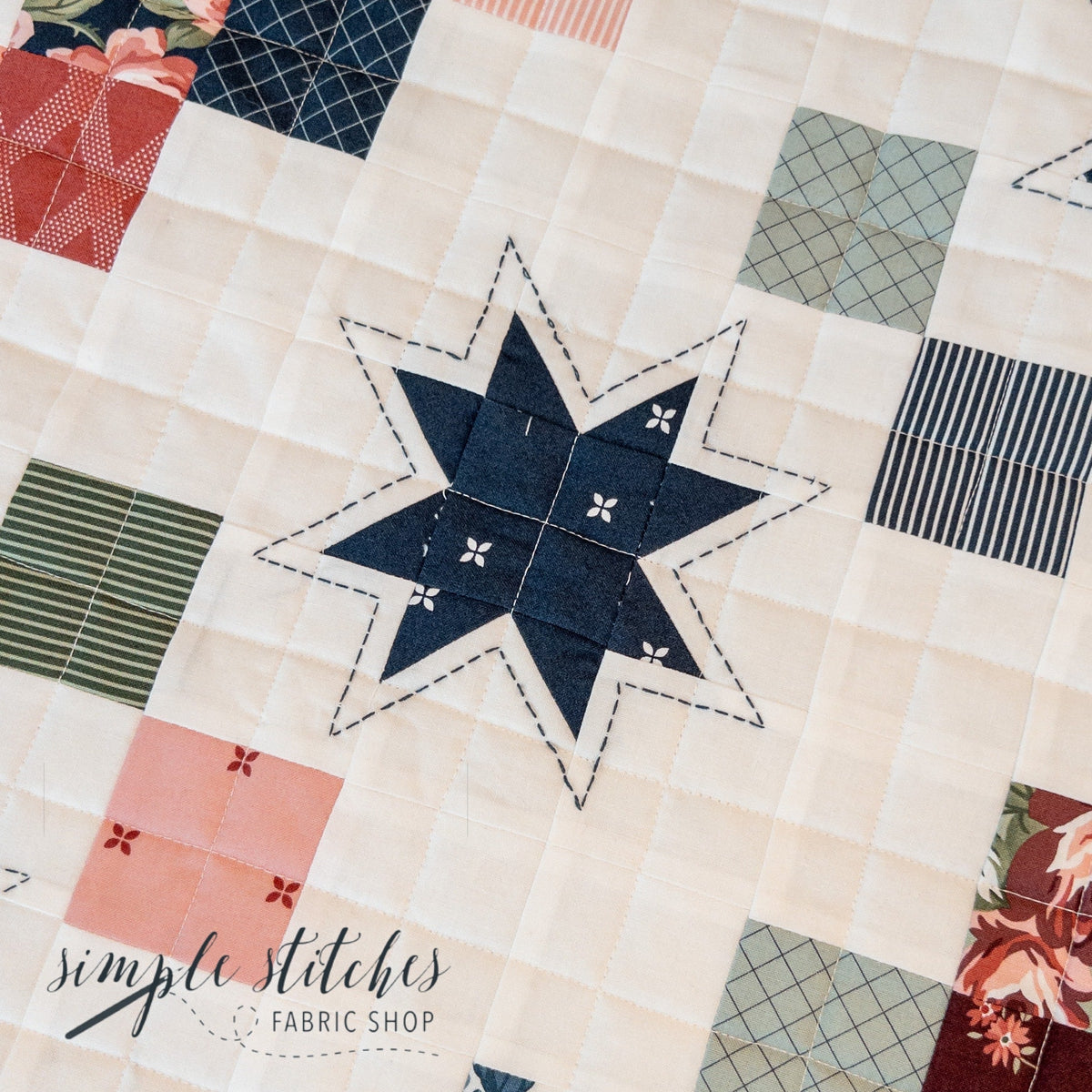 Blue Sky Runner PDF Pattern – Simple Stitches Fabric Shop, LLC