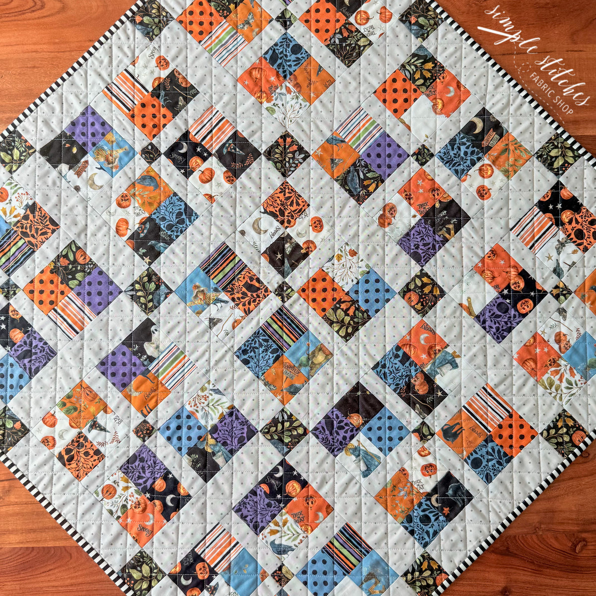 Farmhouse Four Square Quilt Paper Pattern – Simple Stitches Fabric Shop ...