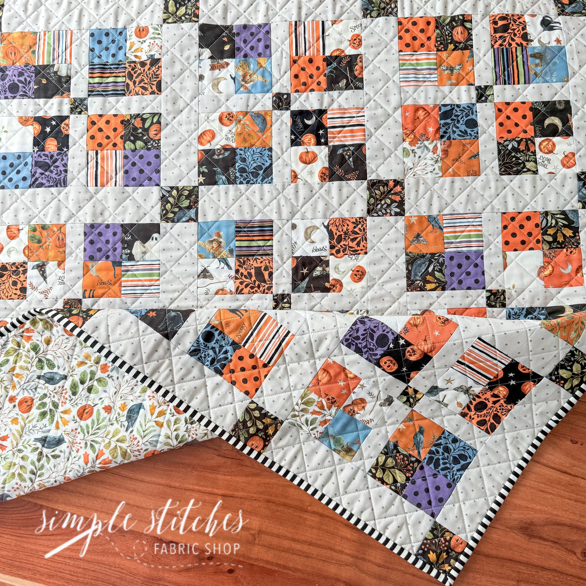 Farmhouse Four Square Quilt Paper Pattern – Simple Stitches Fabric Shop ...