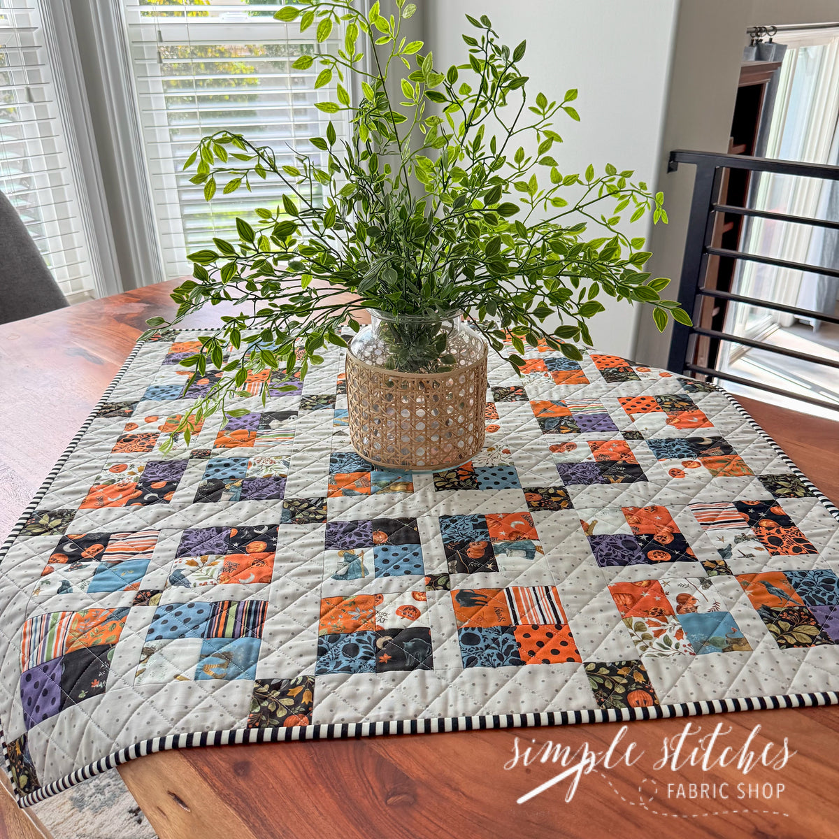 Farmhouse Four Square Quilt Paper Pattern – Simple Stitches Fabric Shop ...