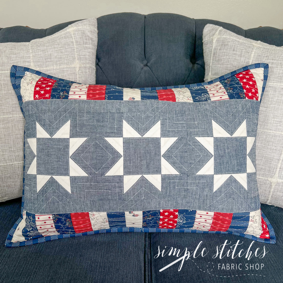 Country Star Quilt/Topper Pattern – Simple Stitches Fabric Shop, LLC