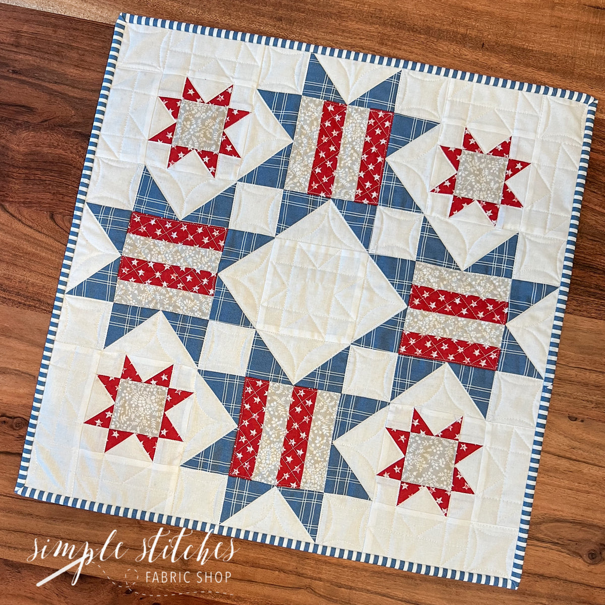 Sparkle All Around Topper PDF Pattern – Simple Stitches Fabric Shop, LLC