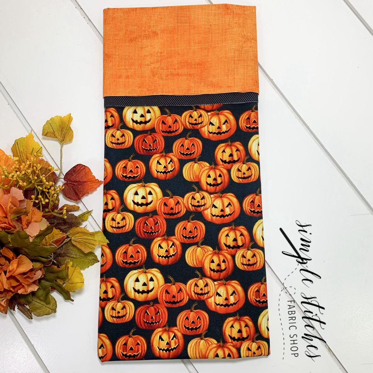 Pumpkin Patch Pillowcase Kit with Free Pattern – Simple Stitches Fabric ...