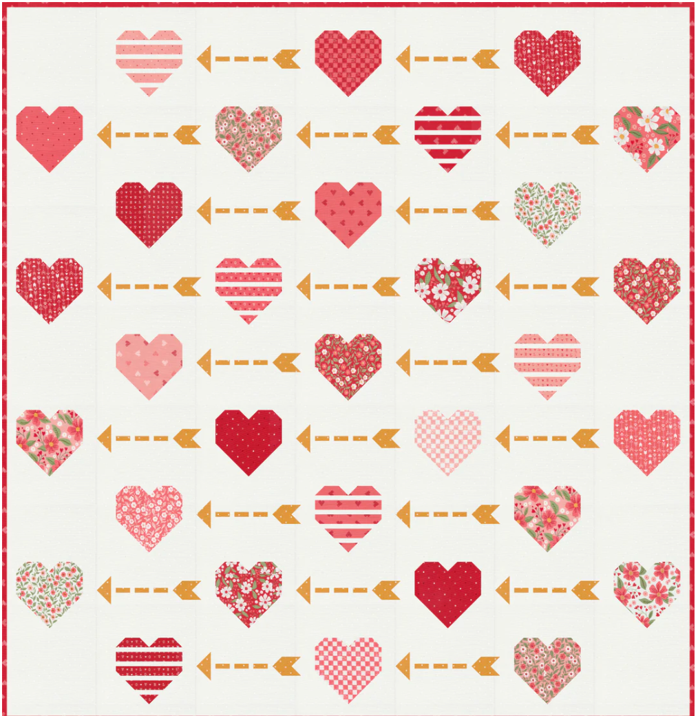 Playing Cupid Pattern by Lella Boutique – Simple Stitches Fabric Shop, LLC