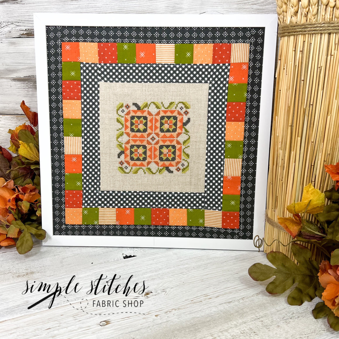 Pick Your Pumpkin Patchwork Kit – Simple Stitches Fabric Shop, LLC