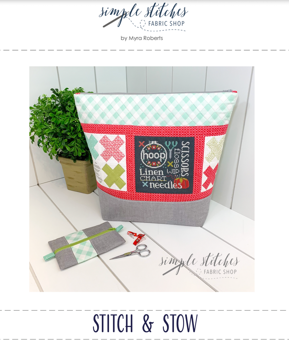 Stitch & Stow PDF PATTERN – Simple Stitches Fabric Shop, LLC